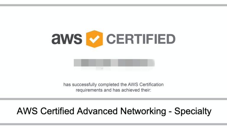 【合格体験記】AWS Certified Advanced Networking – Specialty | one more step